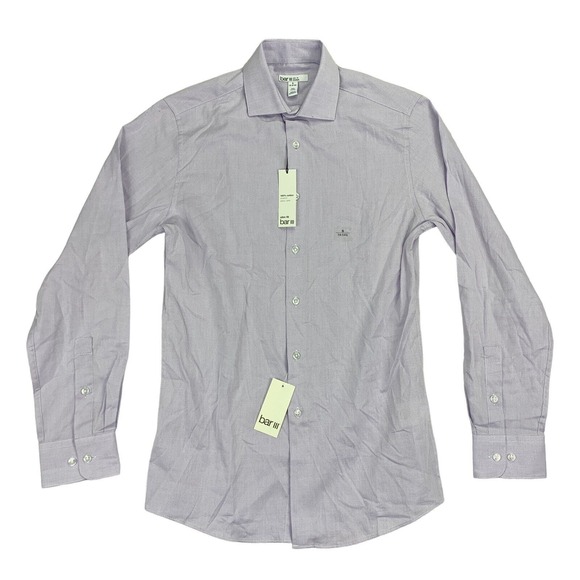 Bar III | Shirts | Bar Iii Mens Slim Fit Textured Stretch Dress Shirt ...